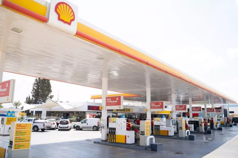 Inauguration de la station Shell de la sortie de Tunis