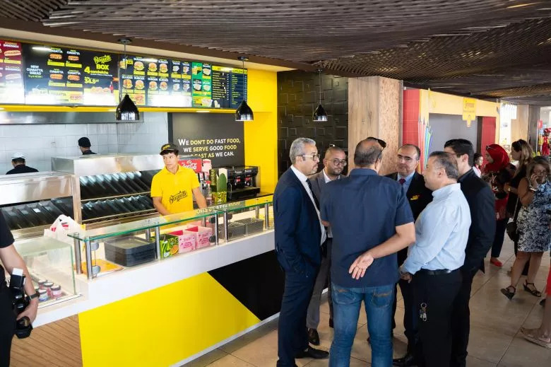 Inauguration de la station Shell de la sortie de Tunis